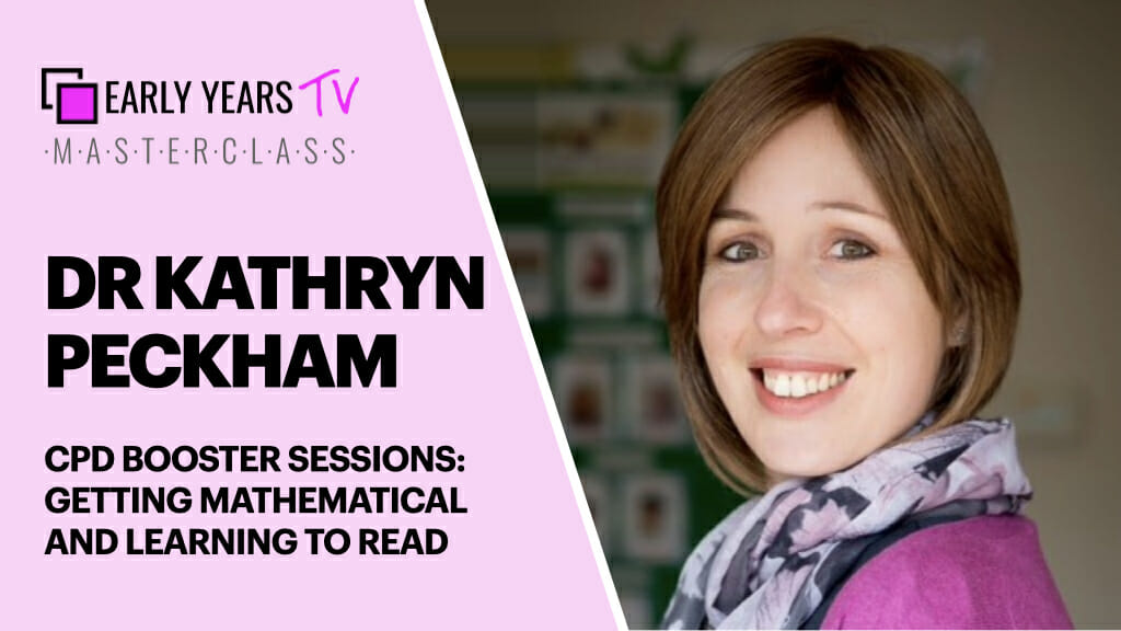 CPD Booster Sessions: Getting Mathematical and Learning to Read with Dr ...